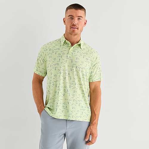 Click here for Xersion Mens Short Sleeve Polo Shirt  Medium  Gree... prices