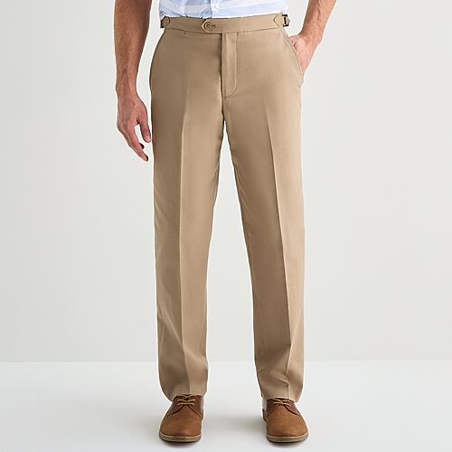 Click here for Stafford Mens Classic Fit Dress Flat Front Pant  3... prices