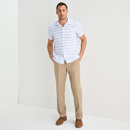 Click here for Stafford Mens Classic Fit Dress Flat Front Pant  3... prices