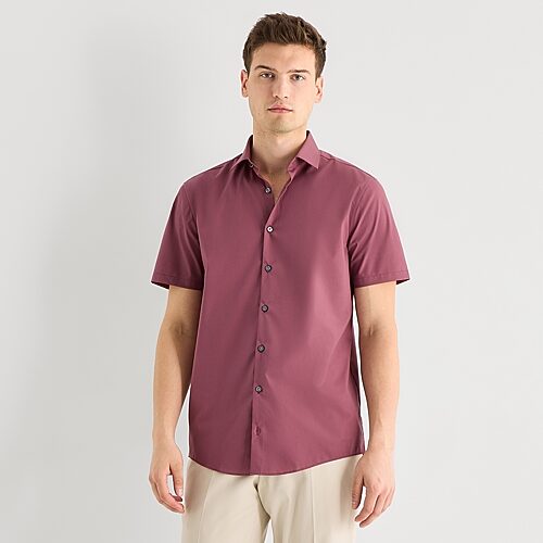 Click here for J. Ferrar Ultra Comfort Mens Short Sleeve Slim Fit... prices