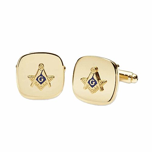 Click here for Masonic Cuff Links  One Size  Yellow prices