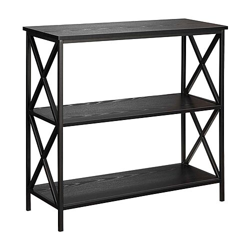 Click here for Tucson 3-Tier Bookcase  One Size  Black prices