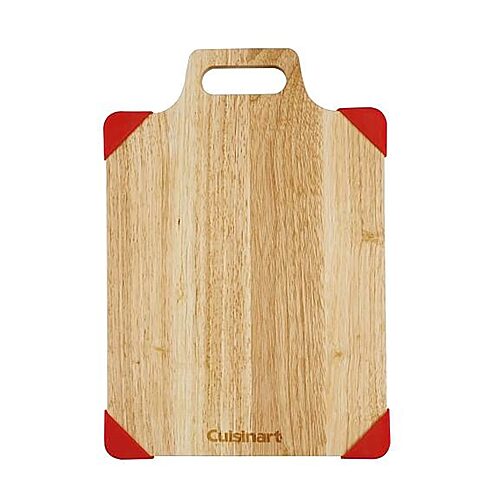 Click here for Cuisinart Rubberwood 15x9.5 Cutting Board with Sil... prices