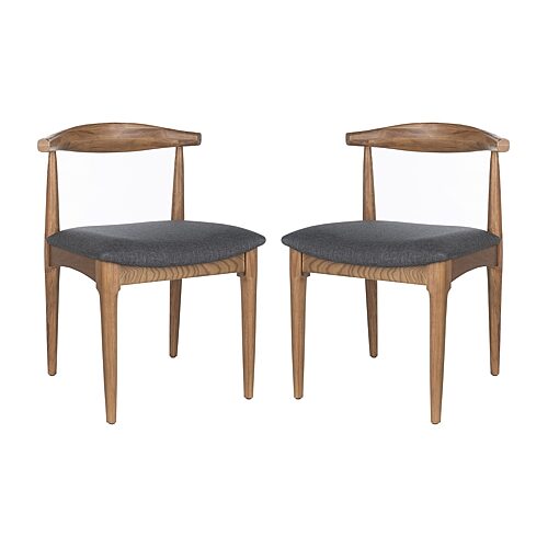 Click here for Lionel Retro Dining Chair - Set of 2  One Size  Br... prices