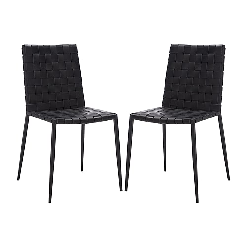 Click here for Rayne Basket Woven Dining Chair - Set of 2  One Si... prices