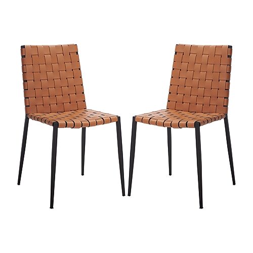 Click here for Rayne Basket Woven Dining Chair - Set of 2  One Si... prices