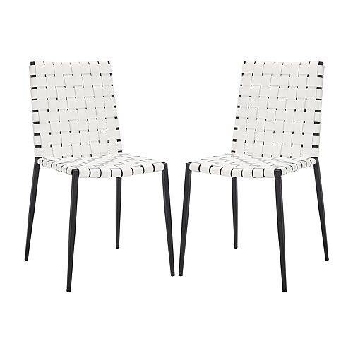 Click here for Rayne Basket Woven Dining Chair - Set of 2  One Si... prices