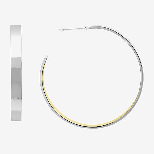Click here for Silver Reflections Womens 14K Gold Over Brass 40mm... prices