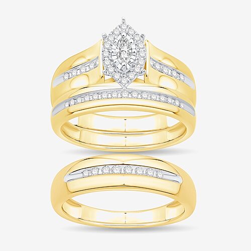 Click here for Unisex Adult 3/8 CT. T.W. Natural White Diamond 10... prices