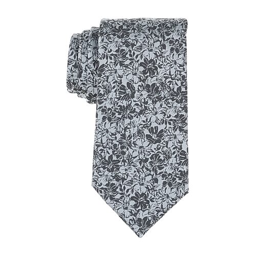 Click here for J. Ferrar Spinell Floral Tie  One Size  Black prices