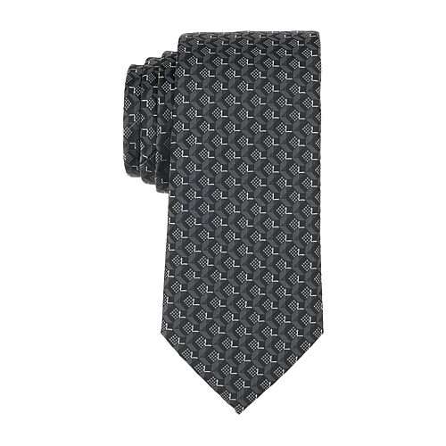 Click here for J. Ferrar Portman Neat Tie  One Size  Black prices