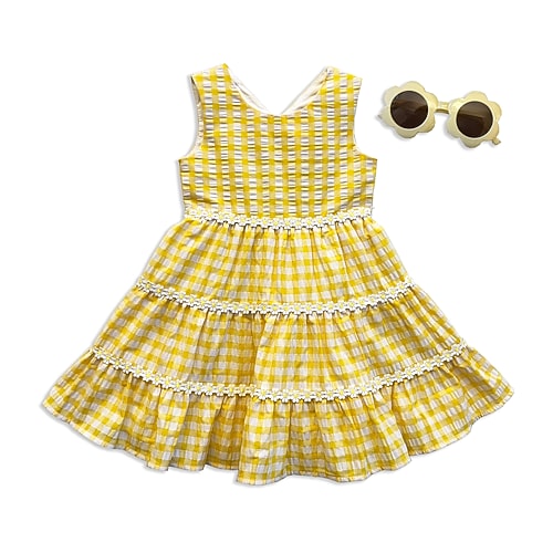 Click here for Blueberi Boulevard Toddler Girls Sleeveless A-Line... prices