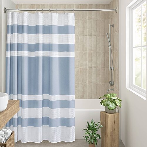 Click here for Madison Park Spa Waffle 3M-Scotchgard Shower Curta... prices