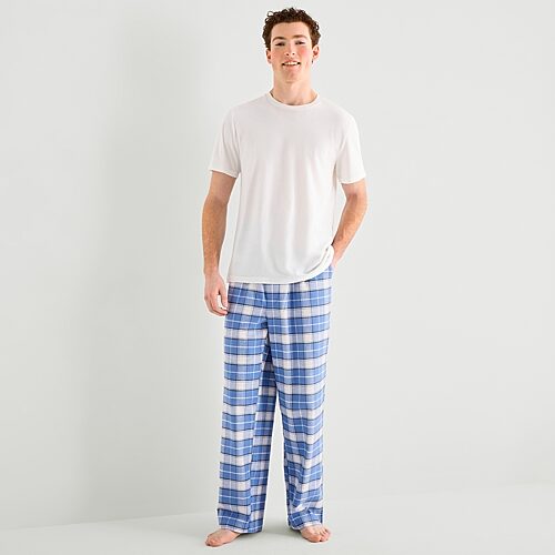 Click here for Arizona Mens Flannel Pajama Pants  Large  Blue prices