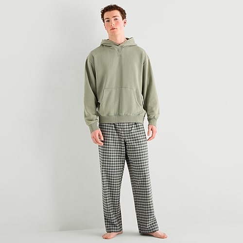 Click here for Arizona Mens Flannel Pajama Pants  Small  Green prices