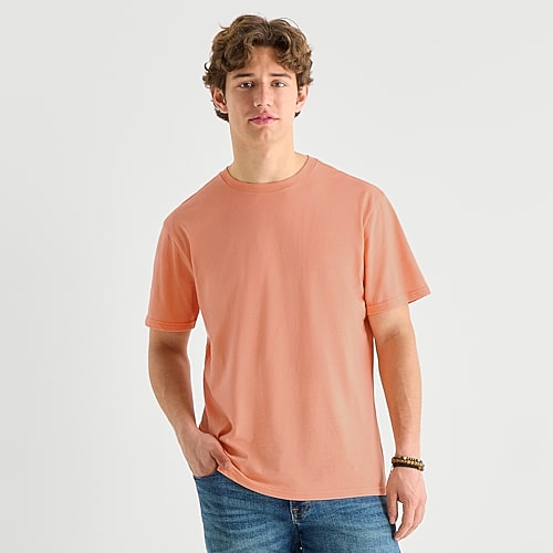 Click here for Arizona Mens Crew Neck Short Sleeve T-Shirt  Mediu... prices