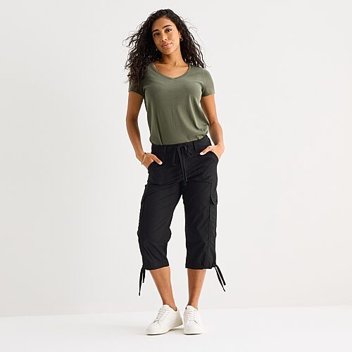 Click here for St. Johns Bay Womens Tall Straight Mid Rise Capri... prices