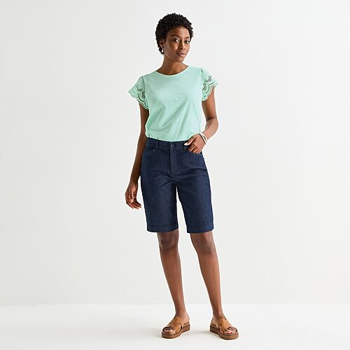Click here for St. Johns Bay Womens 11 Tall Bermuda Short  14 Tal... prices