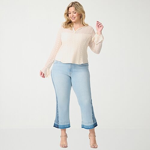 Click here for JS Jessica Simpson Womens - Plus High Rise Flare L... prices