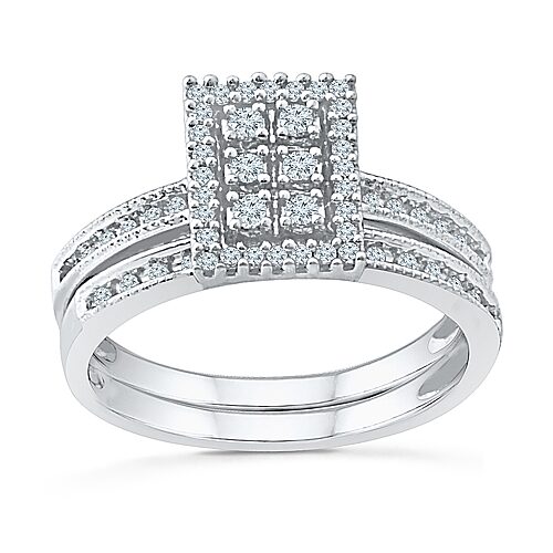 Click here for Womens 1/3 CT.T.W. Natural Diamond 10K White Gold... prices