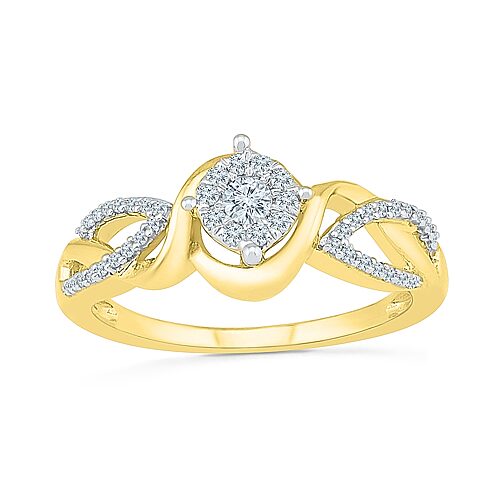 Click here for Promise My Love Womens 1/4 CT. T.W. Natural White... prices