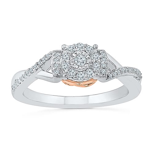 Click here for Womens 1/4 CT. T.W. Natural White Diamond Sterling... prices