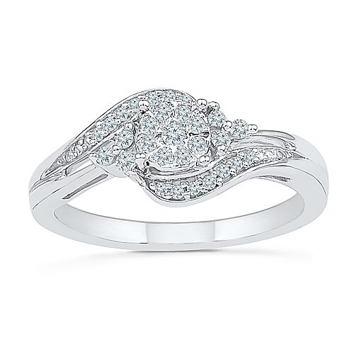 Click here for Promise My Love Womens 1/6 CT. T.W. Natural White... prices