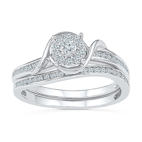 Click here for Promise My Love Womens 1/4 CT. T.W. Natural White... prices
