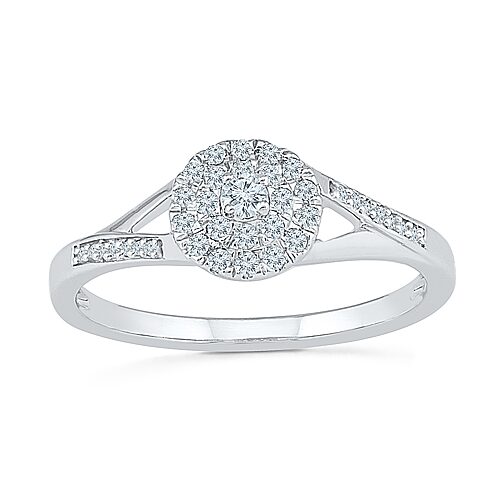 Click here for Promise My Love Womens 1/5 CT. Natural White Diamo... prices