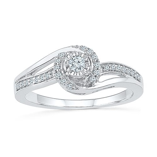 Click here for Promise My Love Womens 1/5 CT. Natural White Diamo... prices