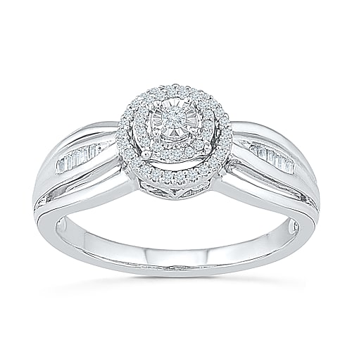 Click here for Promise My Love Womens 1/6 CT. T.W. Natural White... prices