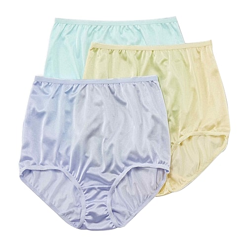 Click here for Underscore Nylon Womens 3 Pack Brief Panty  8  Pur... prices