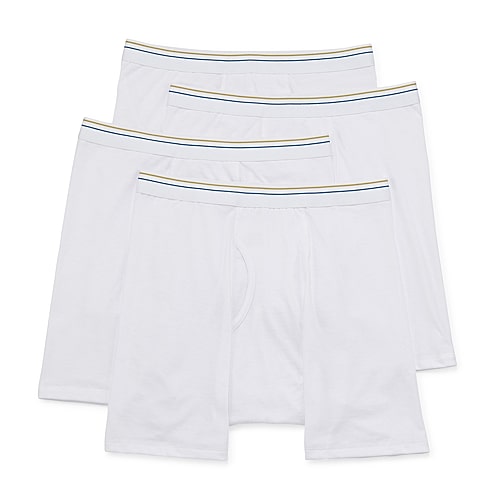 Click here for Stafford Dry + Cool Mens Big and Tall 4 Pack Boxer... prices