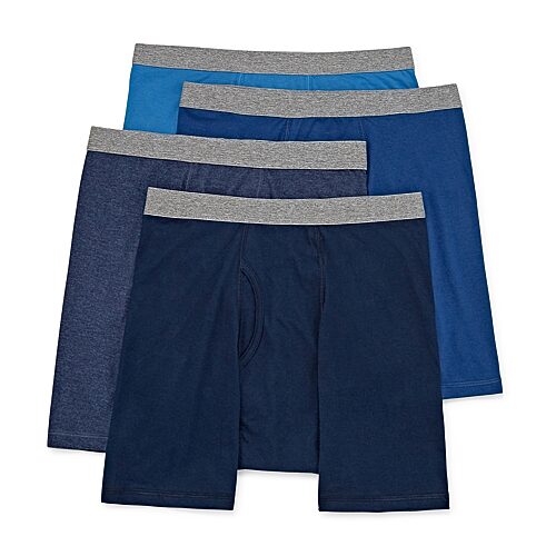 Click here for Stafford Dry + Cool Mens Big and Tall 4 Pack Boxer... prices