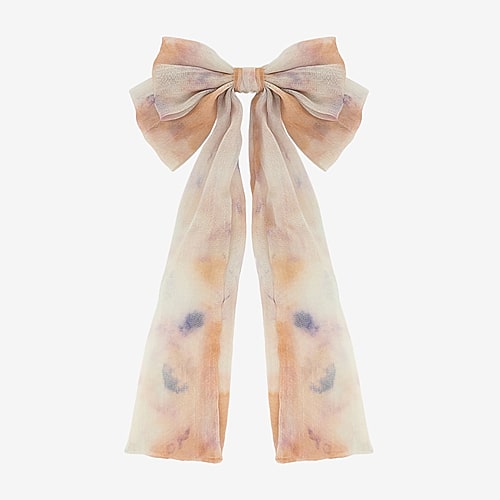 Click here for Arizona Light Pink Watercolor Hair Bow  One Size... prices