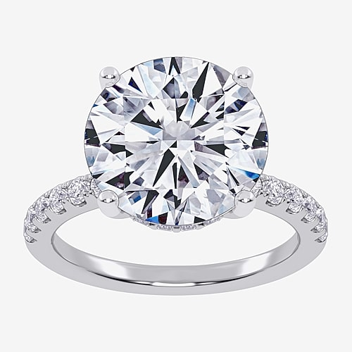Click here for (G-H / Si1-Si2) Womens 5 1/2 CT. T.W. Lab Grown Wh... prices
