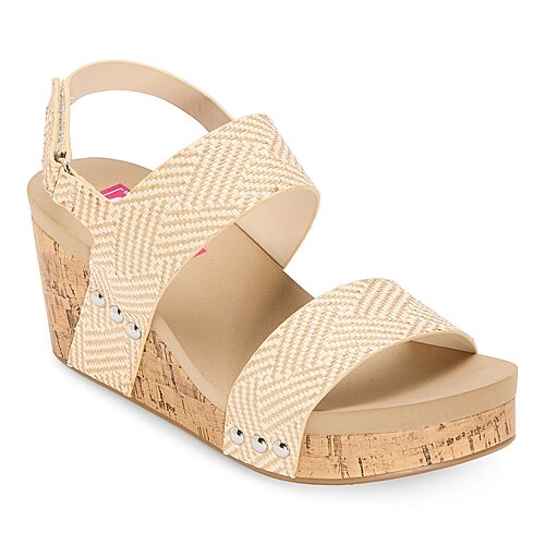 Click here for Pop Womens Xiomara Wedge Sandals  11 Medium  White prices