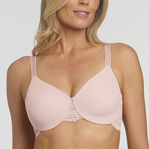 Dominique Lena Everyday Lace Minimizer Bra 7309 - Blush Rose