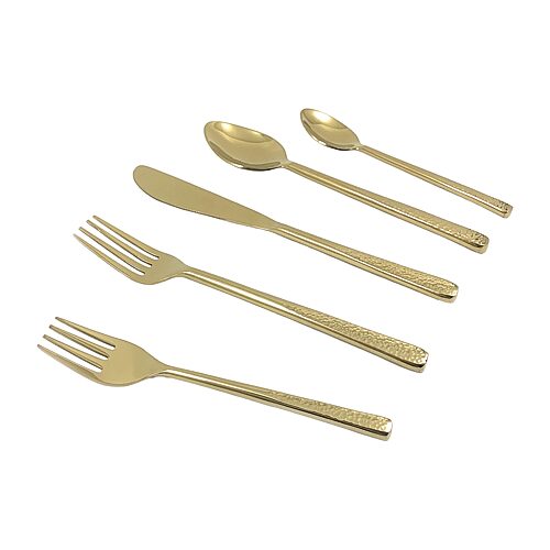 Click here for Vibhsa 20 Piece Gold Flatware Set  Service for 4 -... prices
