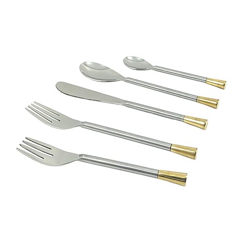 Click here for Vibhsa 20 Piece Flatware Set  Service for 4 - Silv... prices
