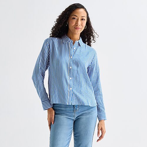 Click here for Liz Claiborne Womens Fitted Long Sleeve Regular Fi... prices