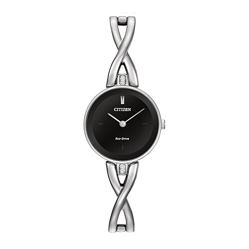 Click here for Citizen Womens Eco-Drive Stainless Steel Bangle Br... prices