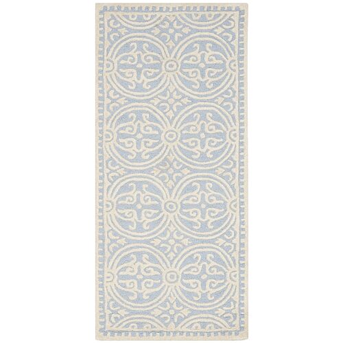 Click here for Safavieh Iris Runner rug  One Size  Blue prices