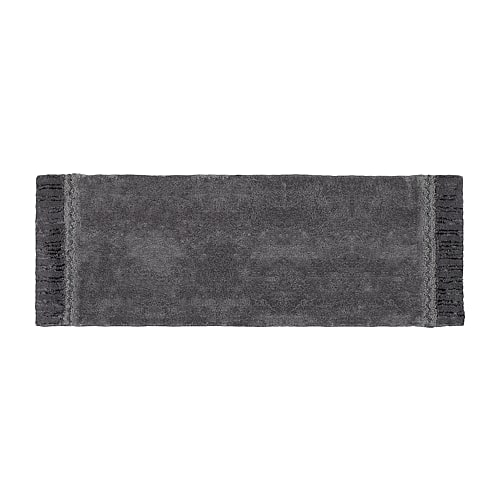 Click here for Avanti Braided Medalion Bath Rug  One Size  Gray prices