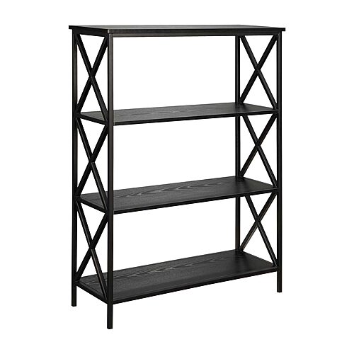 Click here for Tucson 4-Tier Bookcase  One Size  Black prices