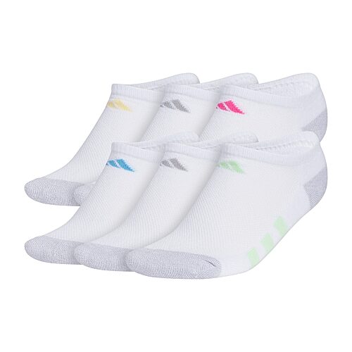 Click here for adidas Little & Big Kid Girls 6 Pair No Show Socks... prices