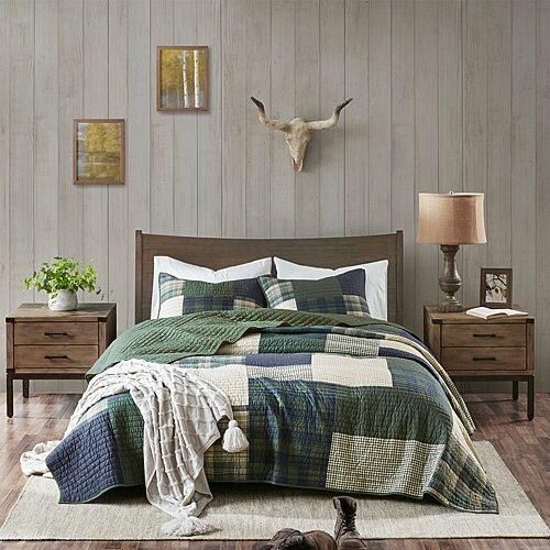 Click here for Woolrich Mill Creek Oversized Cotton 3-Pc. Quilt S... prices