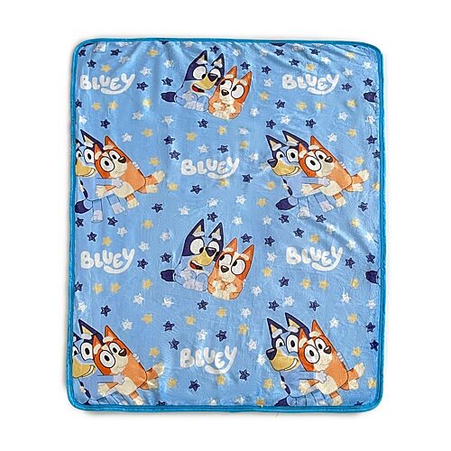 Click here for Northwest Happy Times Sherpa Bluey Midweight Throw... prices