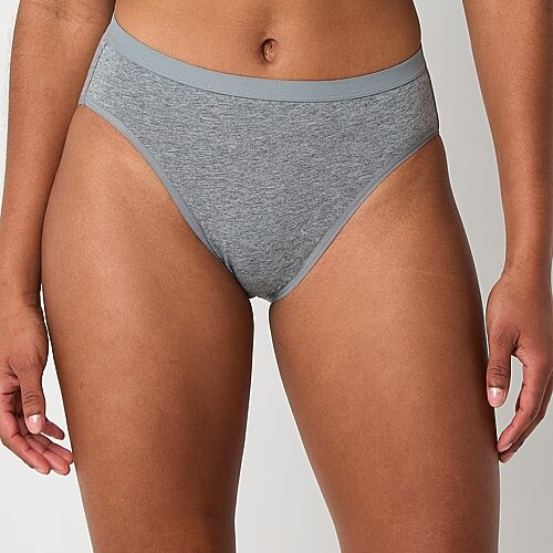 Click here for Arizona Body Cotton High Leg Panty  Large  Gray prices