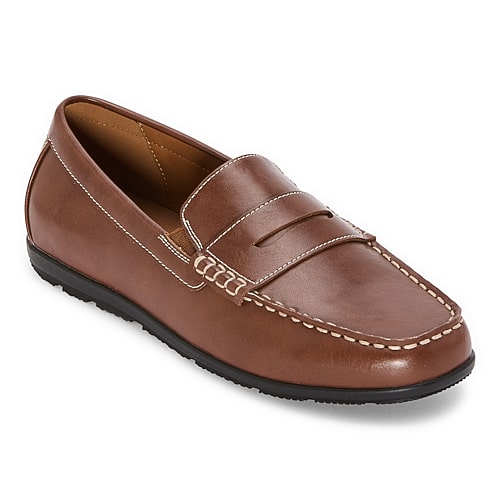 Click here for Stafford Milo Little & Big Kid Boys Moc Loafers  4... prices